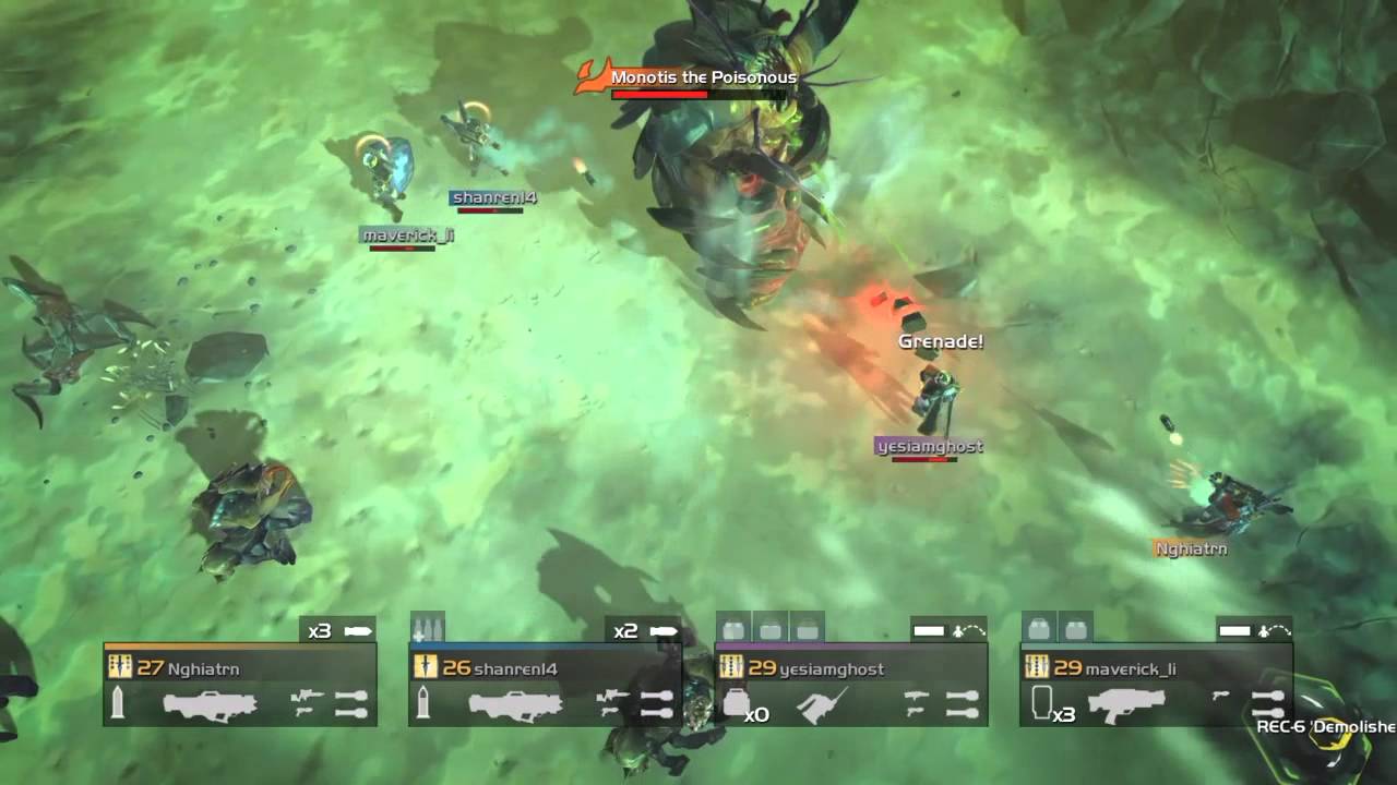 Helldivers - Bug Hive Lord Boss 3 Stars, Fast - YouTube