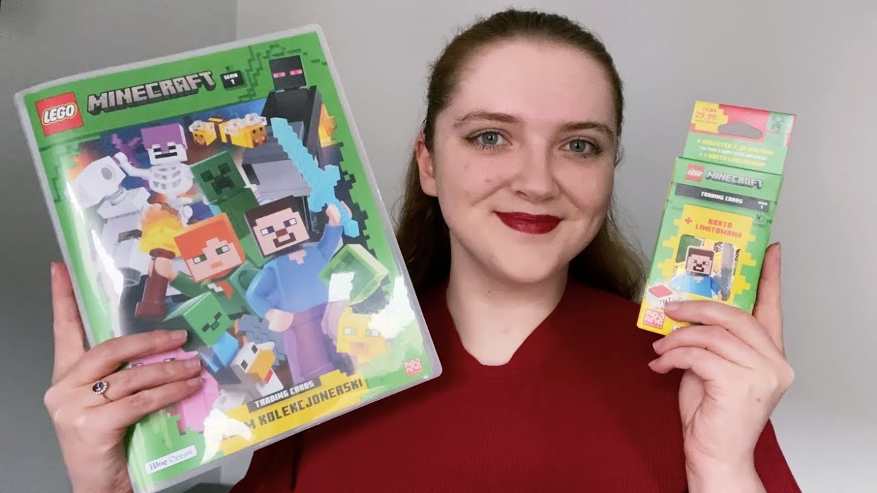 KARTY LEGO MINECRAFT - WRESZCIE MAM ALBUM! - YouTube