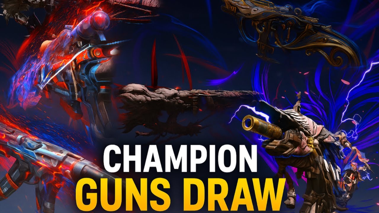 Street Fighter Champion Guns Draw | Full Lucky Draw Showcase | CODM ...