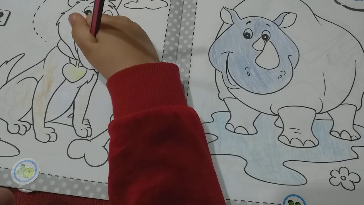 Coloring kids - YouTube