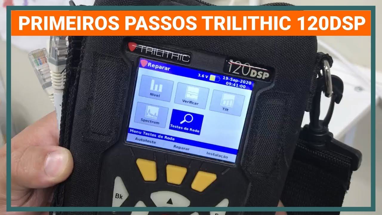 MEDIDOR TRILITHIC 120DSP - NOÇÕES INICIAIS DE USO - YouTube