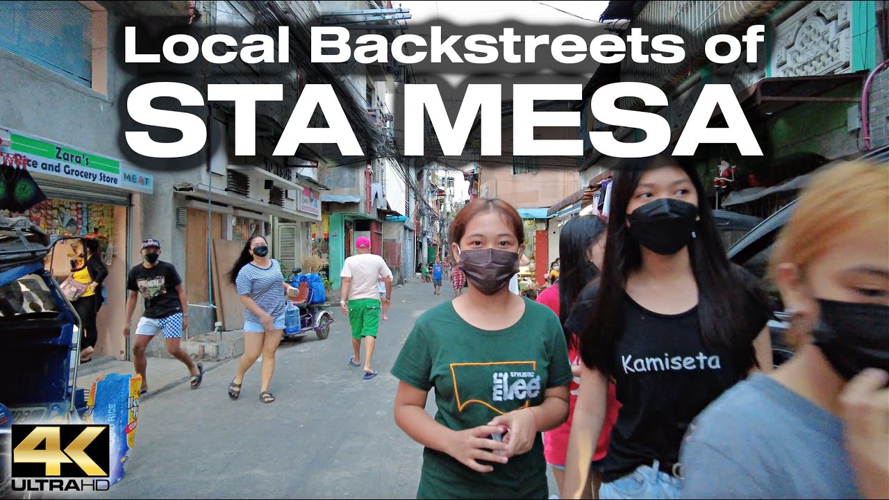 Local Scenes from Damka Street STA MESA Manila Philippines - Alleyway ...