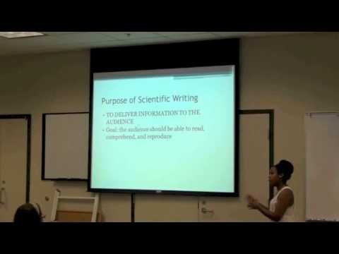 Scientific Writing Workshop #1 - Part 2 - YouTube