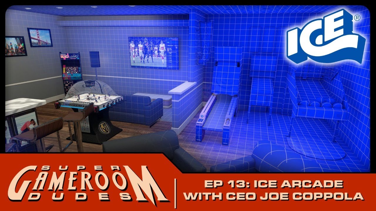 ICE Arcade Pro Reveals with CEO Joe Coppola! - Super GameRoom Dudes ...