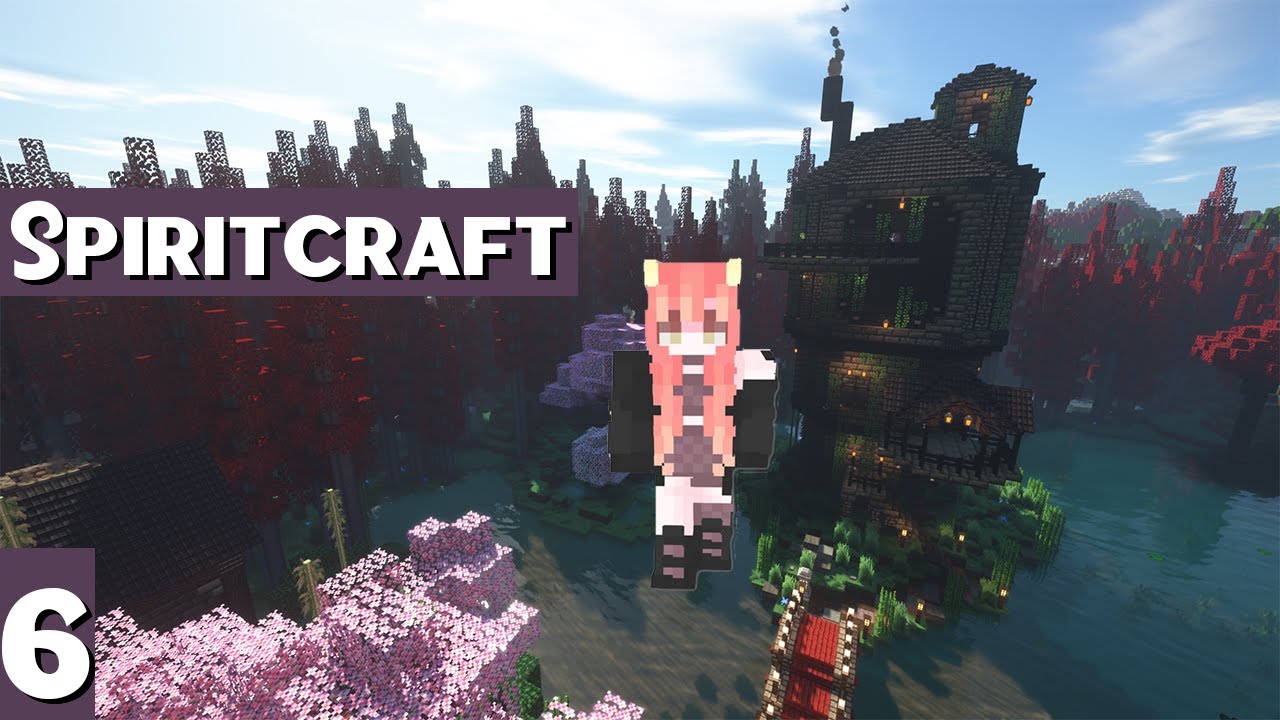Spiritcraft | Ep. 6: Doing RITUALS in our Wizard Tower | Mana and ...