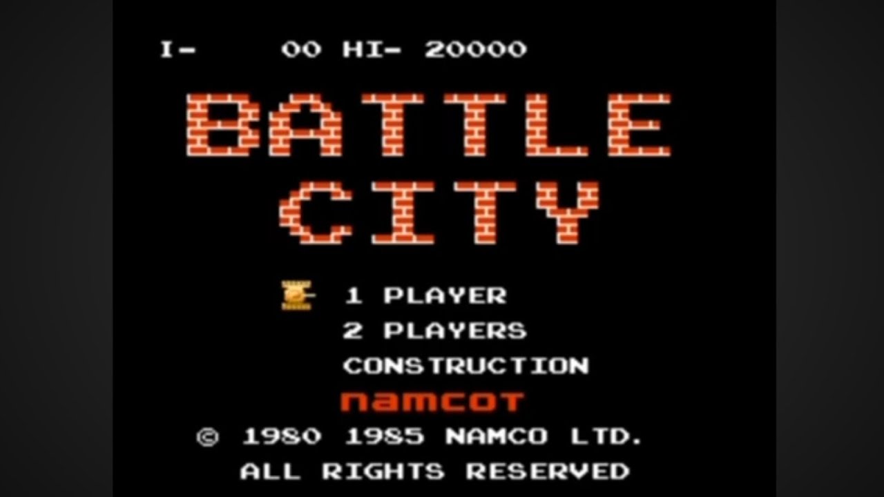 Battle City ( tank ) : borne d'arcade / NES / GameBoy [ gameplay] - YouTube