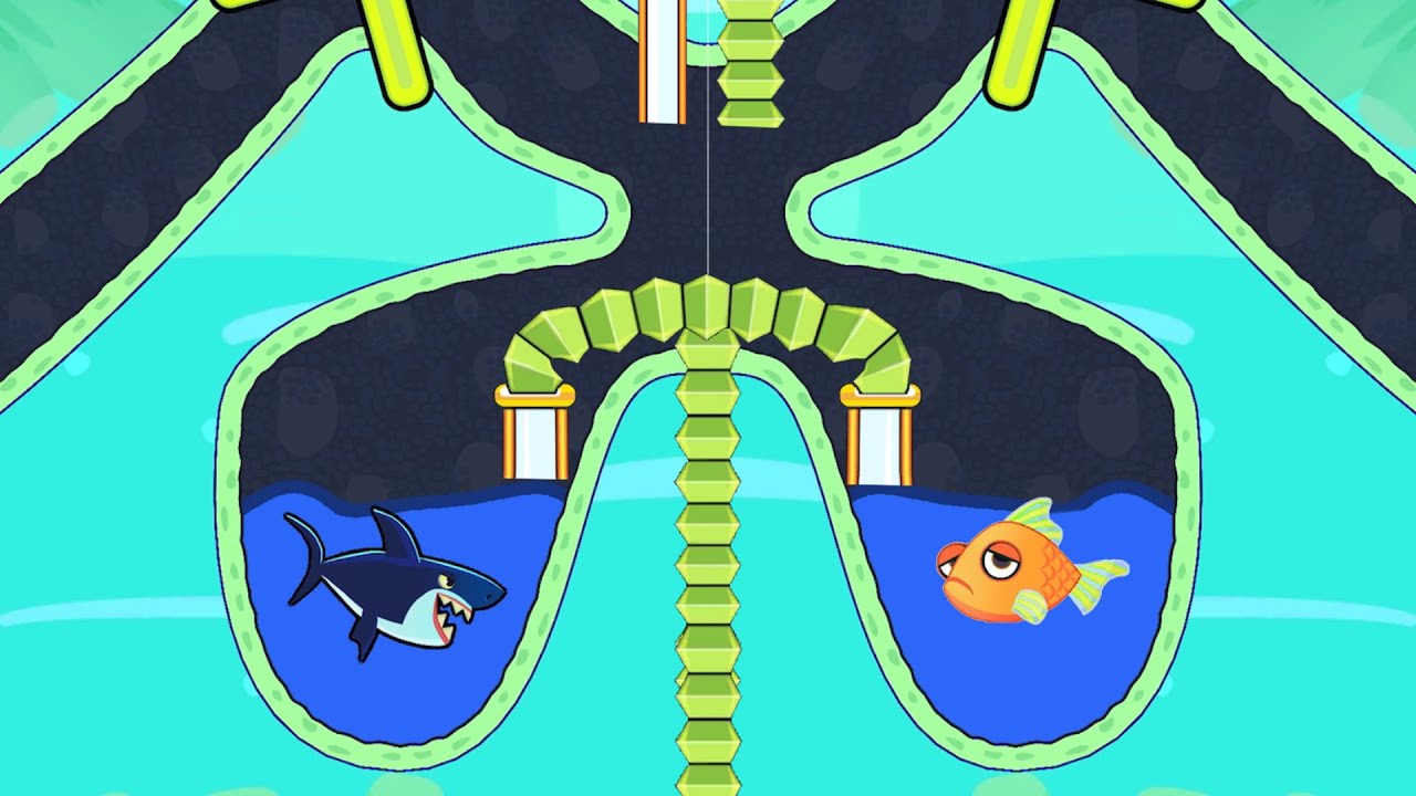 save the fish / pull the pin updated all levels #save fish game pull ...