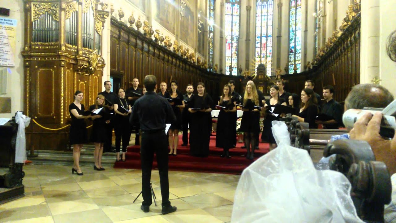 BORTNIANSKY - TEBE POEM, koncert TIRNAVIA 5.7.2015 - YouTube