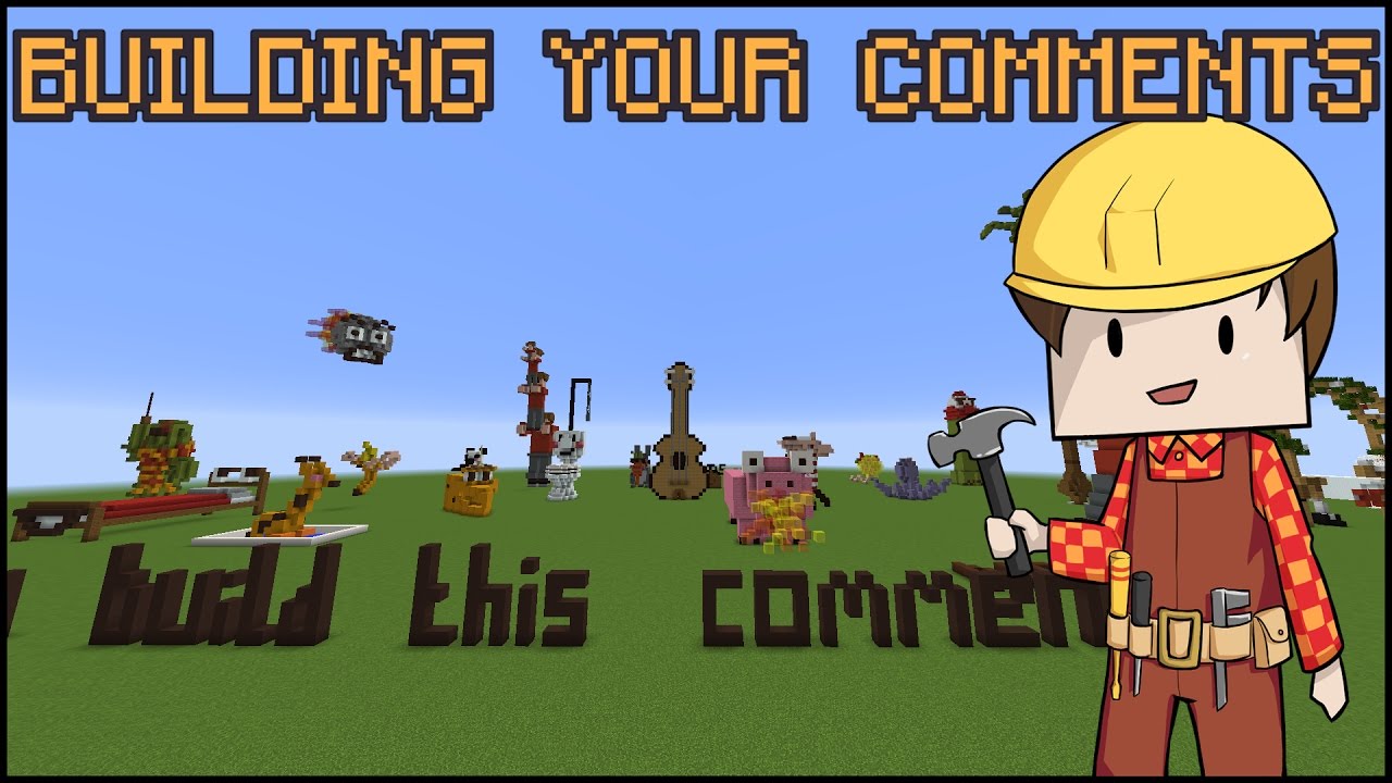 BUILDING YOUR MINECRAFT COMMENTS #3 - YouTube