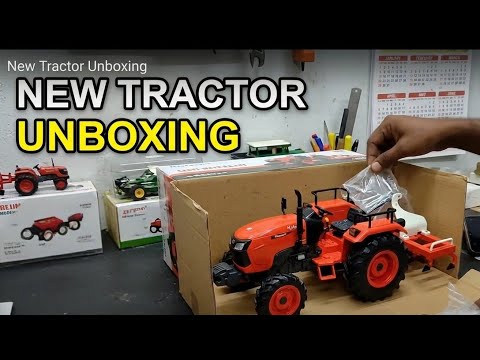 Unboxing of Diecast Scale Model of Kubota |Mini Model Tractor |Kubota🚜 📦📥📥☑️