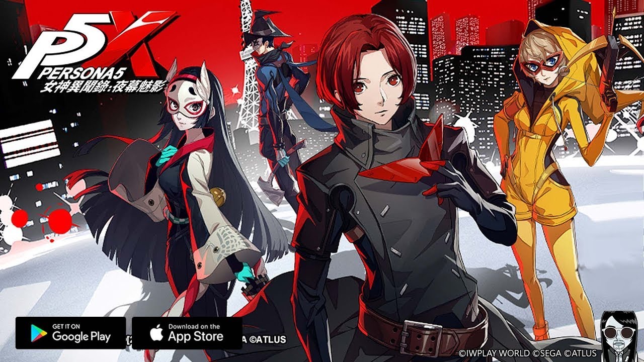 Persona 5: The Phantom X - Official Release Android iOS PC - YouTube