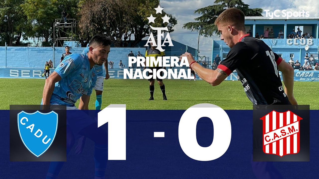 Defensores Unidos 1-0 San Martín (T) | Primera Nacional | Fecha 10 ...
