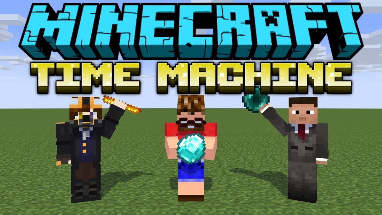 Minecraft Time Machine: 1.2 part 1 - YouTube