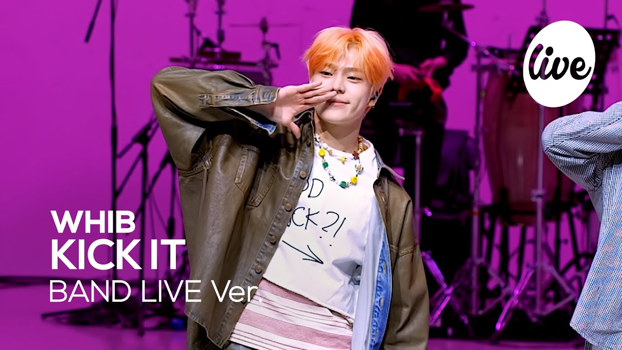 [4K] WHIB(휘브) “KICK IT” Band LIVE Concert 휘브와 함께라면 월화수목금 매일 즐겁지🤍 [it’s ...