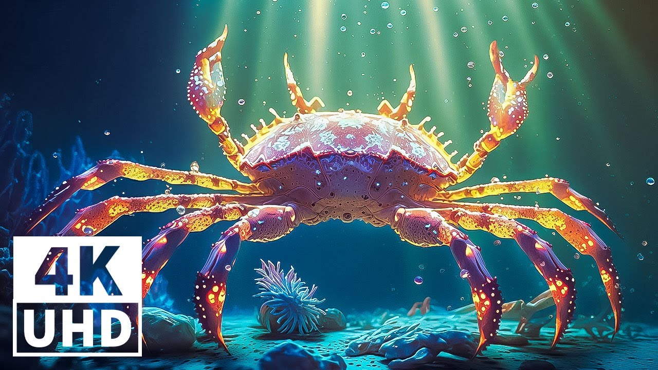 Stunning 4K Underwater footage - Rare & Colorful Sea Life Video - Ocean ...