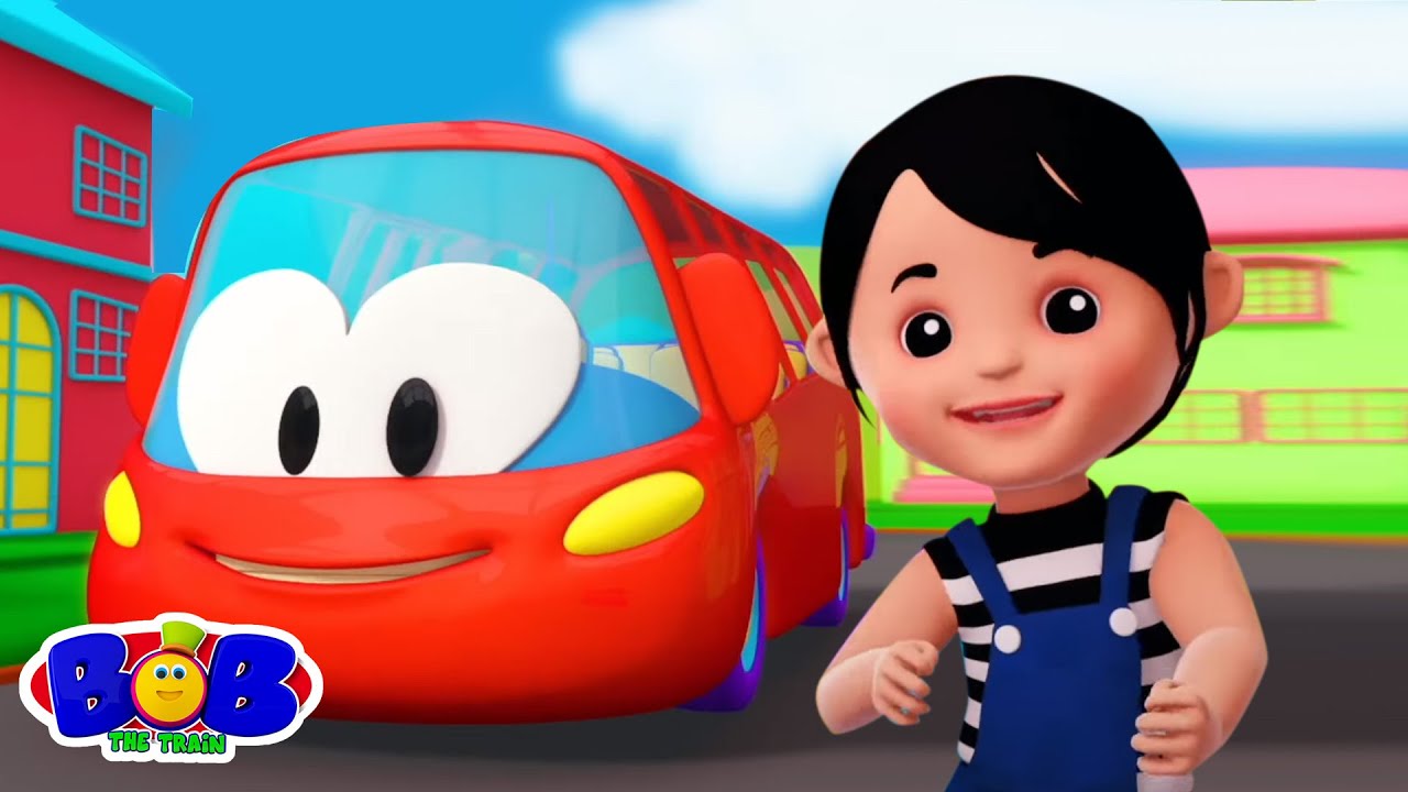 Roda Di Bus Lagu + Lebih Banyak Sajak Animasi 3d Untuk Anak - YouTube
