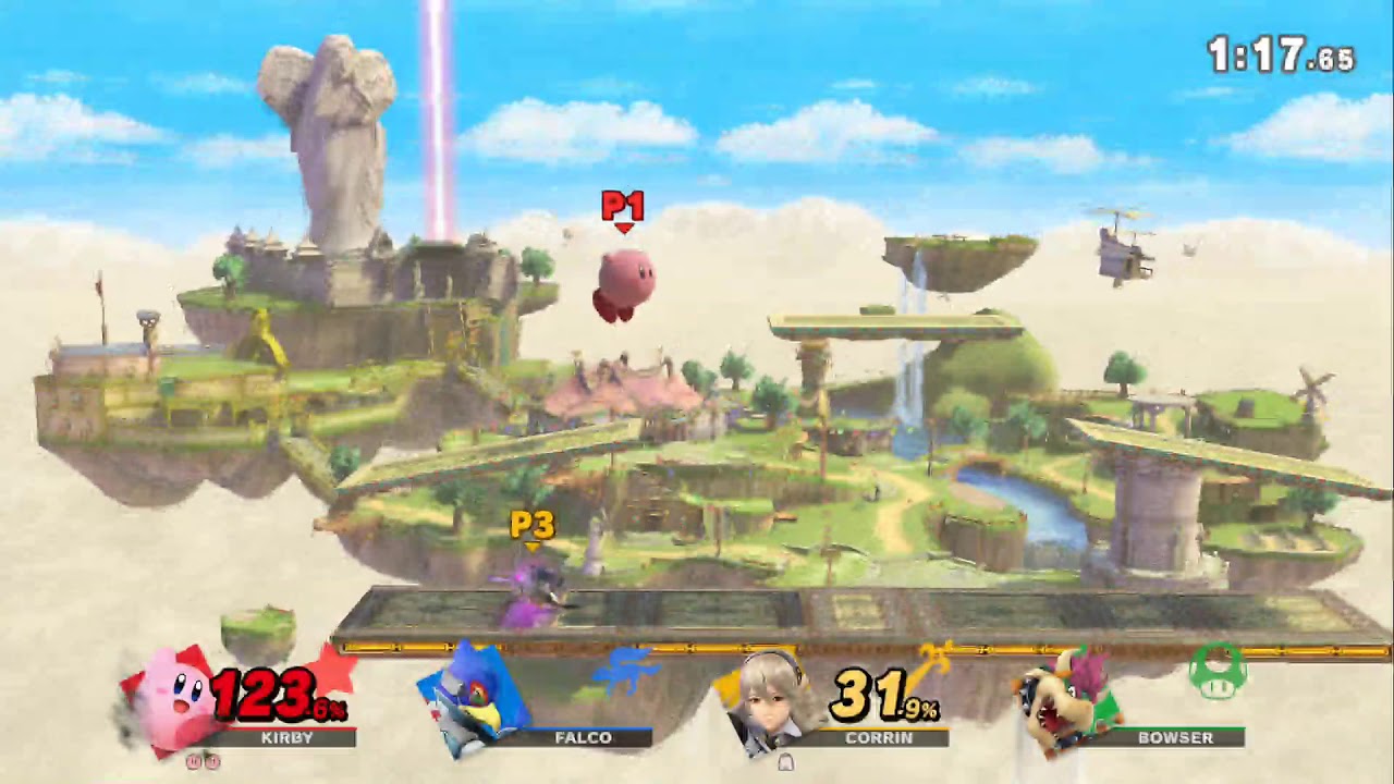 Corrin VS Falco VS Kirby VS Bowser: Super Smash Bros Ultimate - YouTube