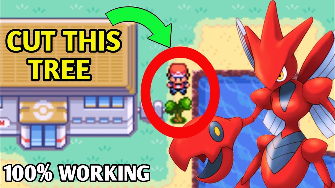 HOW TO GET HM01 CUT & HOW TO CUT TREE IN POKEMON FIRE RED | IN HINDI ...