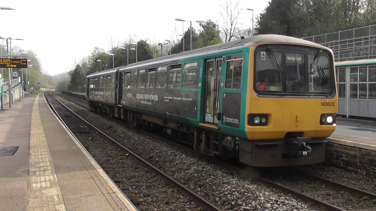 Merthyr Vale Station 8/4/19 - YouTube