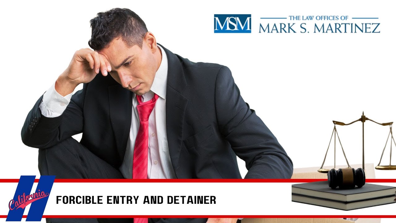 Forcible Entry and Detainer: Tenant Rights You NEED to Know - YouTube