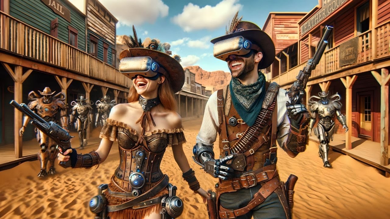 Gunslinger - Cowboy VR Multiplayer-Shooter - YouTube