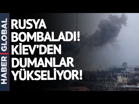 Kiev'de Art Arda Patlamalar! Putin Kırım'ın İntikamını Mı Alıyor? Kentten Dumanlar Yükseliyor