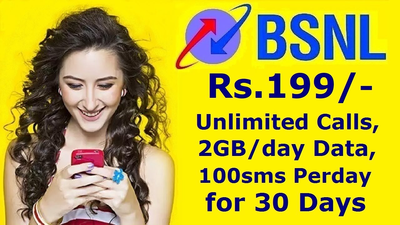 BSNL 199 Plan Voucher || BSNL 199 Plan Details || BSNL 199 Offer ...