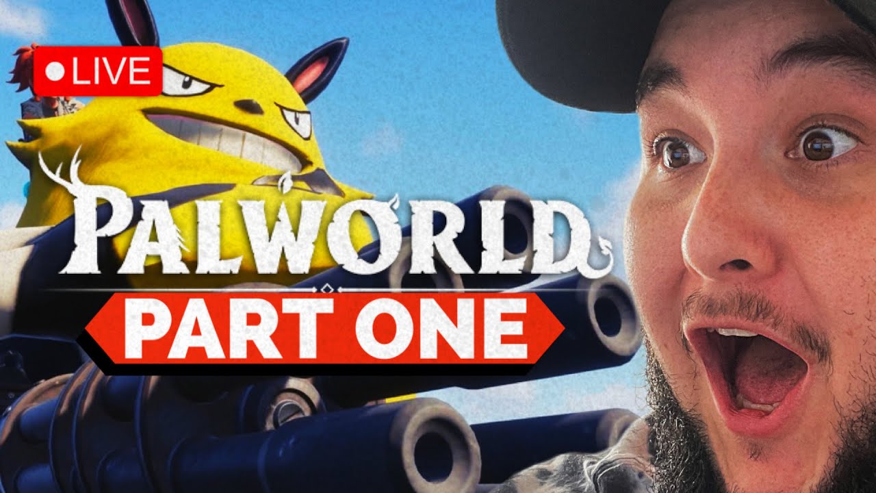 🔴LIVE - Creating our FIRST Character! - Palworld part 1 - YouTube