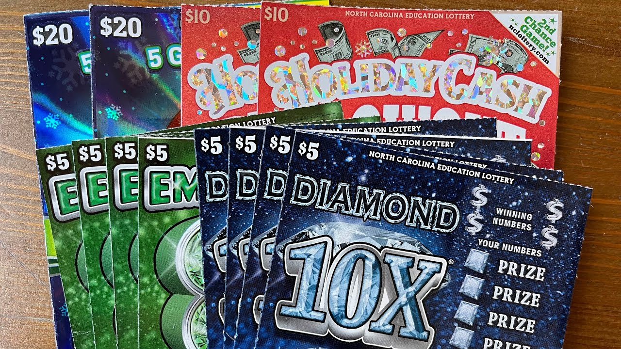 $100 in NC Scratch-offs! 💎New Diamond Tickets PAID!💎 - YouTube
