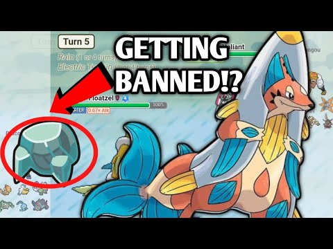 FLOATZEL UNDER RAIN IS BROKEN IN NATIONAL DEX | POKEMON SCARLET AND VIOLET