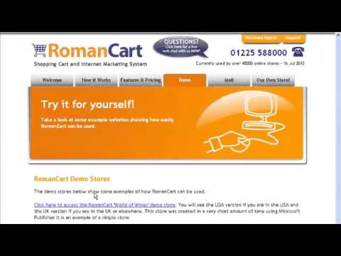 RomanCart Overview - YouTube