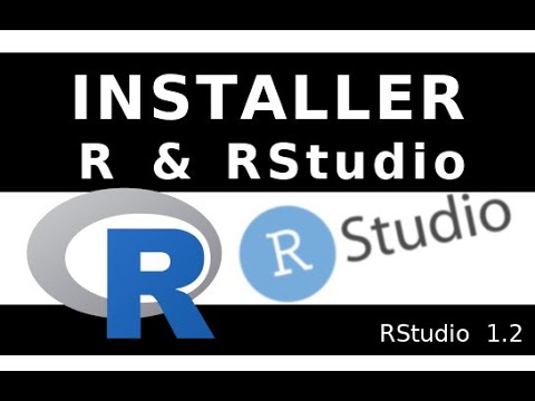 Installation de R et Rstudio - YouTube