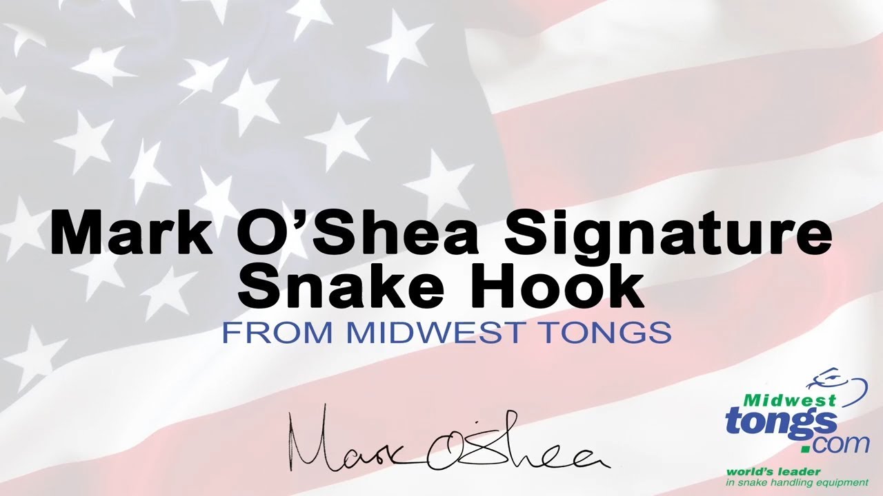Mark O'Shea Signature Series Hook By Midwest Tongs - YouTube
