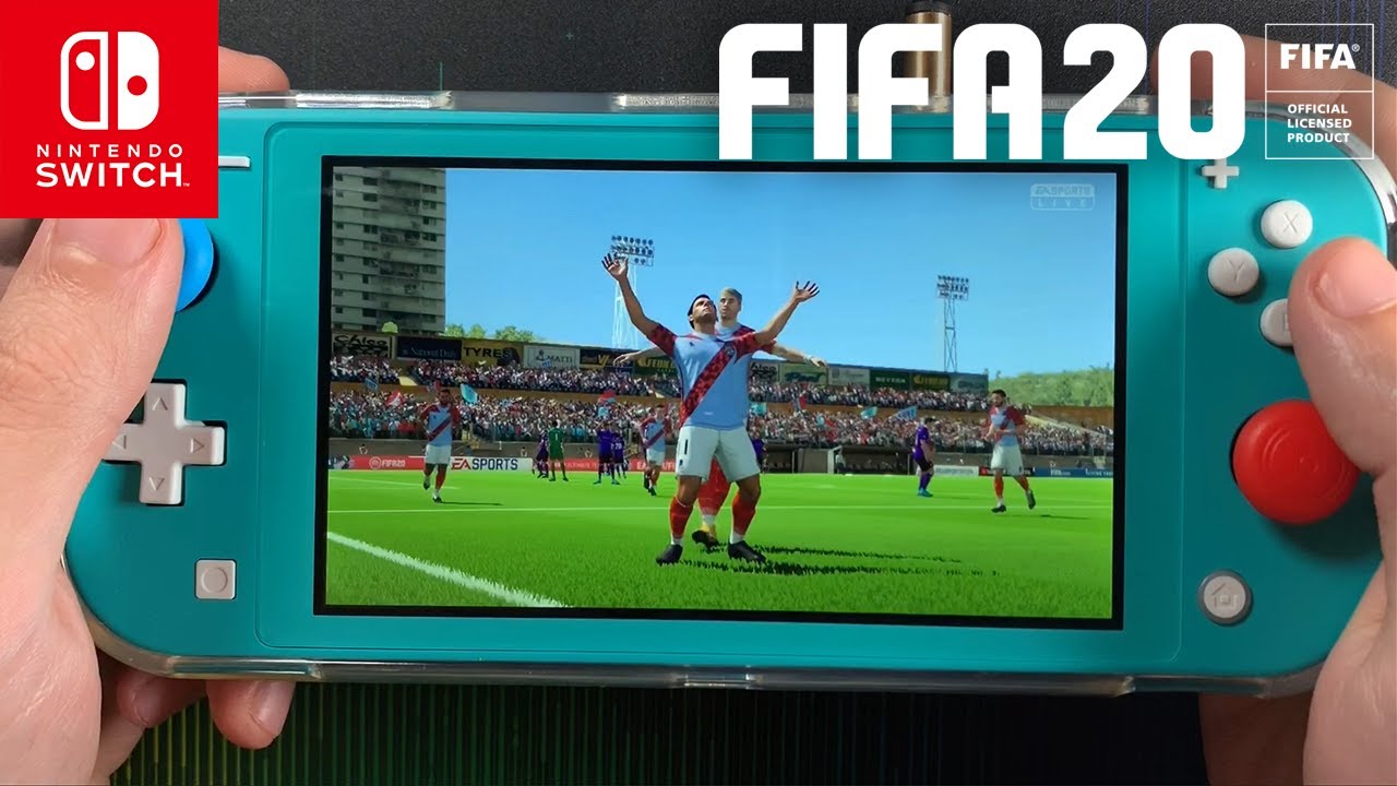 FIFA 20 on the Nintendo Switch Lite - ARSENAL vs FIORENTINA - YouTube
