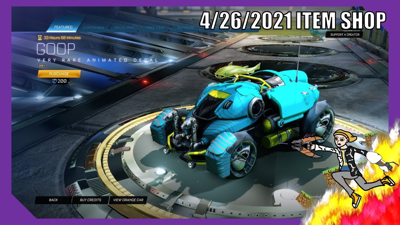 *Very Rare* Grey Goop Animated Universal Decal! | Rocket League Item ...