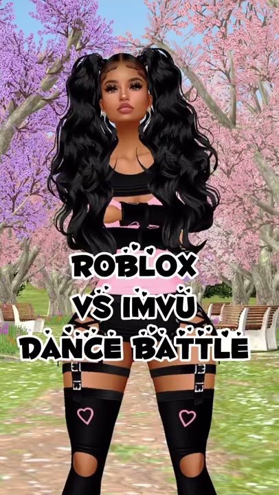 Roblox Vs Imvu dance battle #shorts #robloxshorts #imvugameplay - YouTube