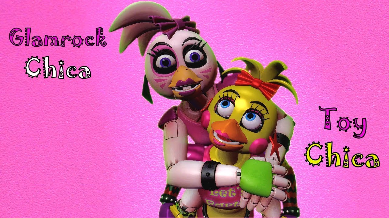 Glamrock Chica Meets Toy Chica | FNAF SECURITY BREACH - YouTube