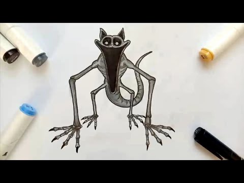 HOW TO DRAW NIGHTMARE CATNAP | POPPY PLAYTIME CHAPTER 3 - YouTube