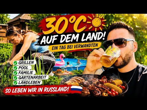 🌞 30 Grad im tiefsten Sibirien, damit hätten wir selbst nicht gerechnet! 🇷🇺🔥