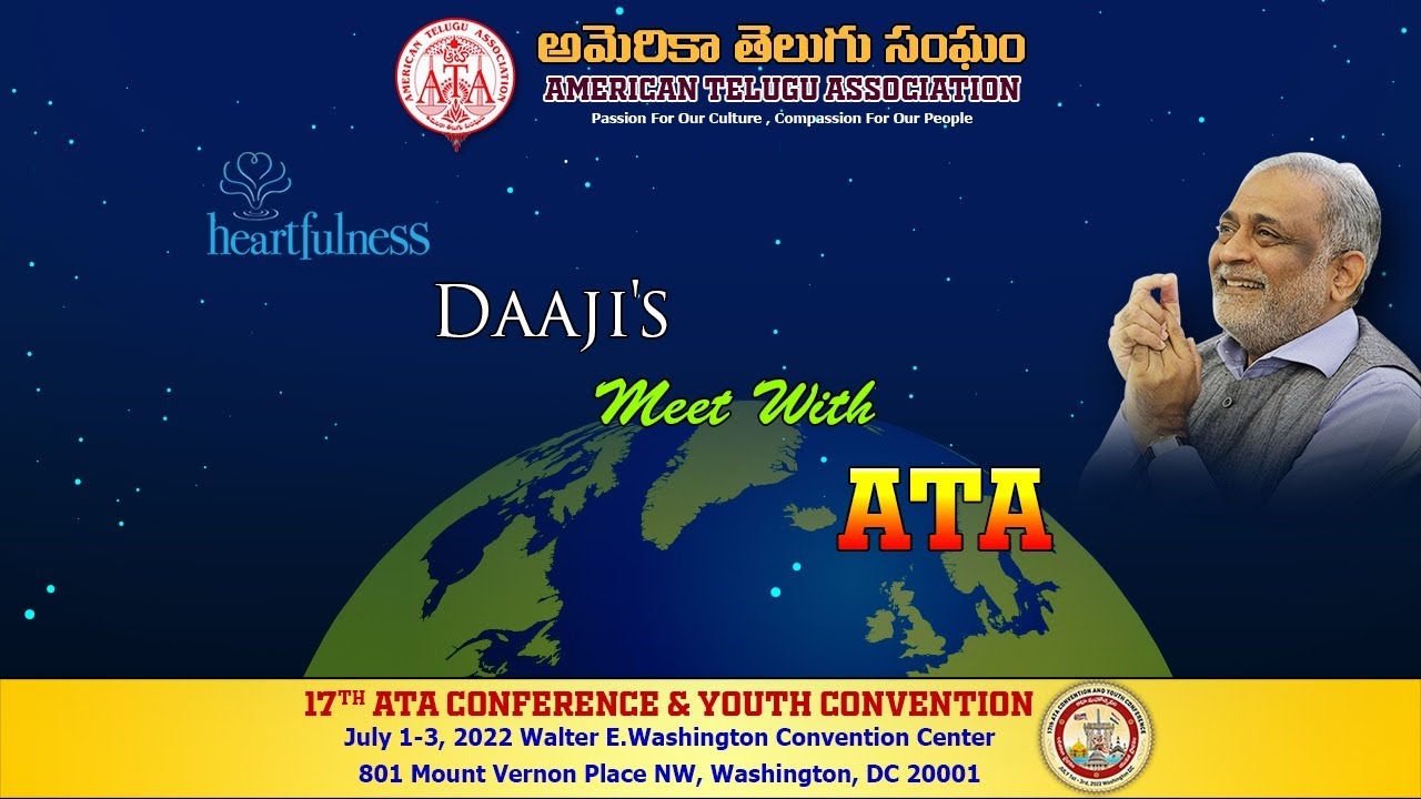 Daaji's meet with ATA || 7th Nov || Heartfulness || Daaji || ATA TV ...