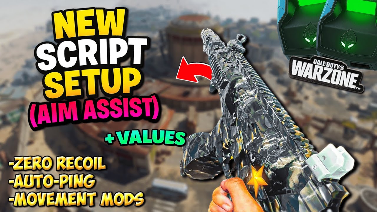 New Cronus Zen Warzone Script Showcase LOCK ON Aim Assist Values + No ...