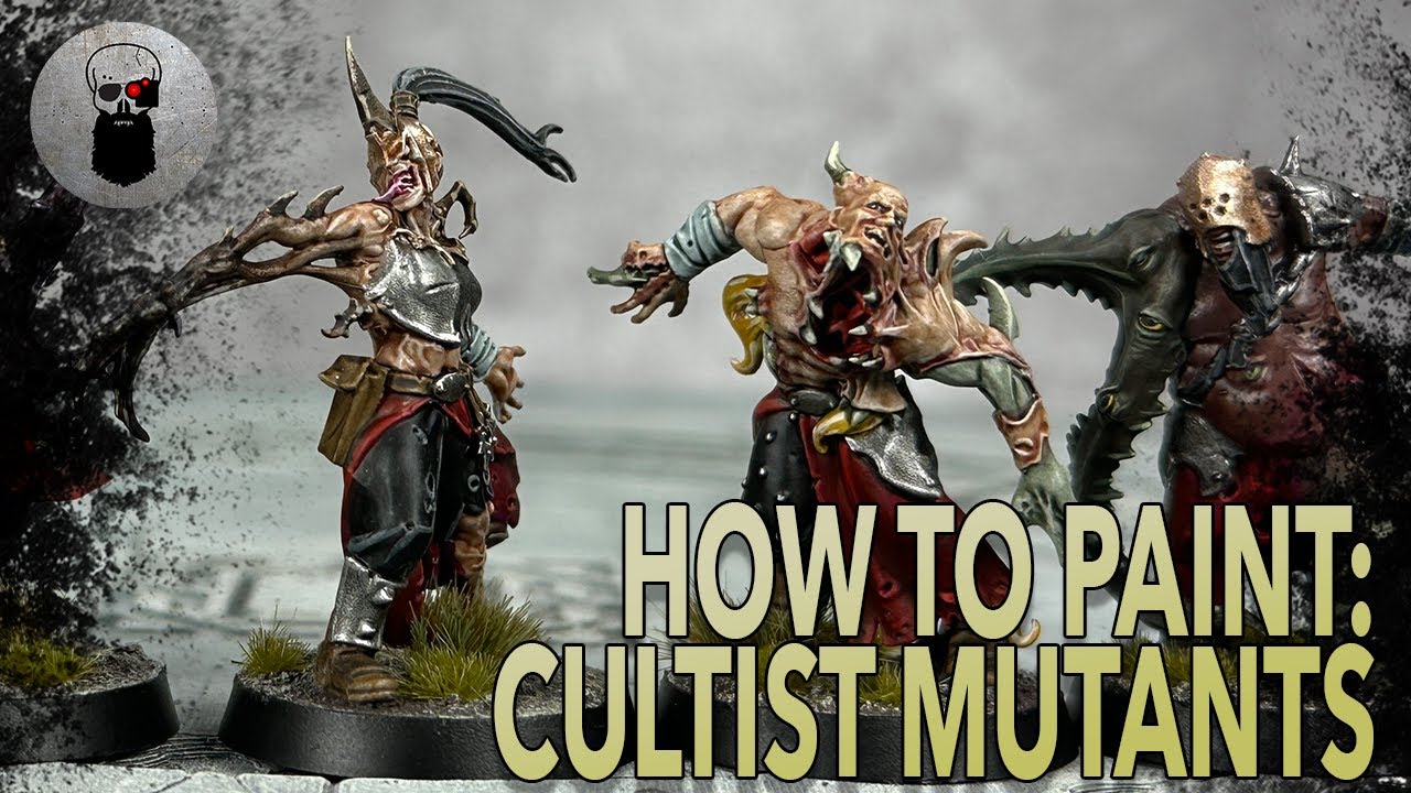 Contrast+ How to Paint: Accursed Cultist Mutants - YouTube