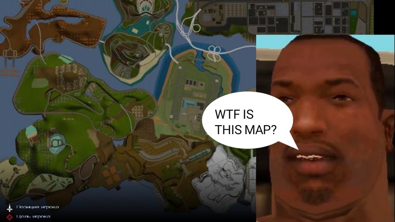 GTA SA android Map mod Grandcarma, this map is so weird!!! Lol. - YouTube