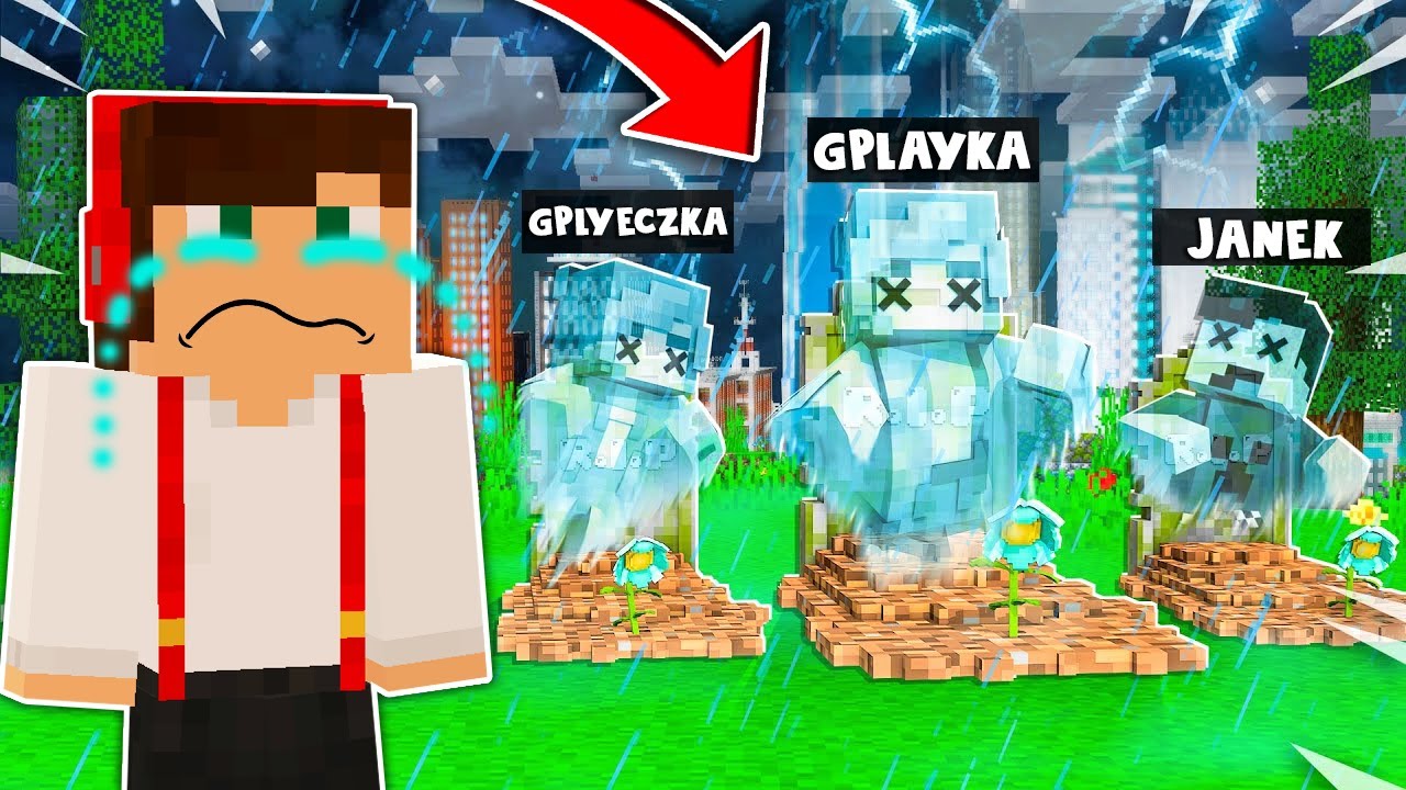 RODZINA GPLAYA NIE ŻYJE W MINECRAFT?! GPLAY & LUMI - YouTube