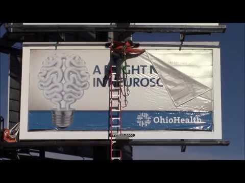 Lind SignSpring -- PosterSpring 30-sheet Install 3.5min - YouTube