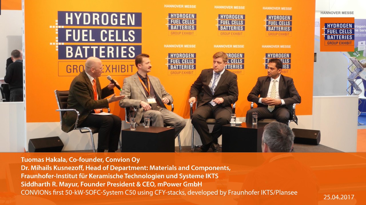 CONVIONs first 50-kW-SOFC-System C50 using CFY-stacks, developed by ...