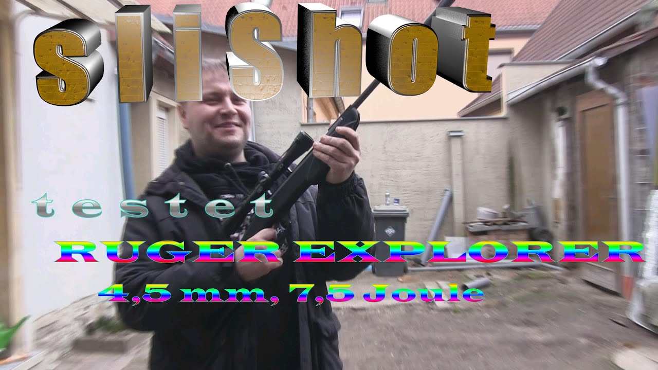 Ruger Explorer Air Rifle 4,5mm/.177 Test - YouTube