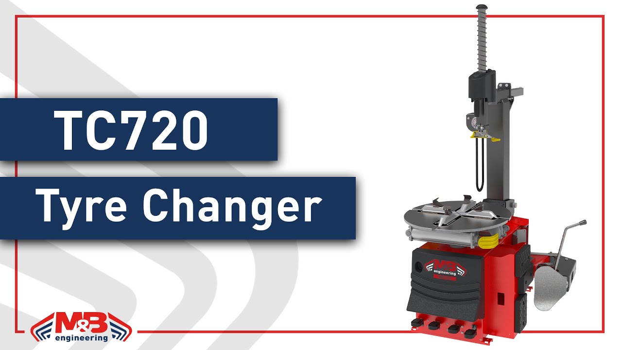 TC 720 + Tecnofit - Tyre Changer - YouTube