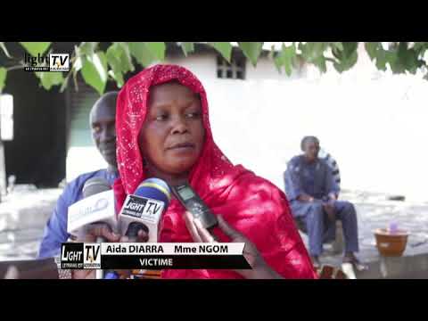 Aida Diarra Mme Ngom victime d'incendie raconte: - YouTube