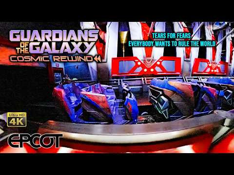 Guardians of the Galaxy Cosmic Rewind Tears for Fears Just the Ride POV EPCOT 2026 07 10